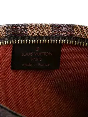 LOUIS VUITTON Navona Pochette Accessoires Damier Clutch Bag