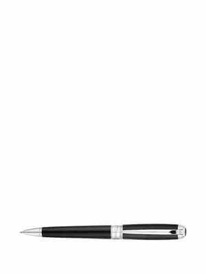 S.t. Dupont Logo-engraved Ballpoint Pen - Black