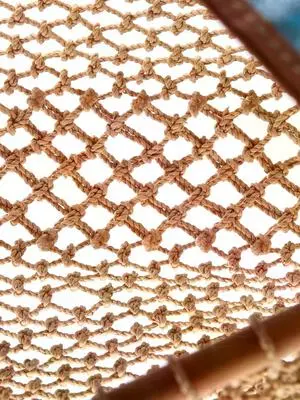 Goyard Aligre Bag Raffia Net With Coated Canvas Tote Bag