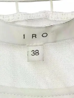 IRO PARIS Frey Striped Silk Mini Dress