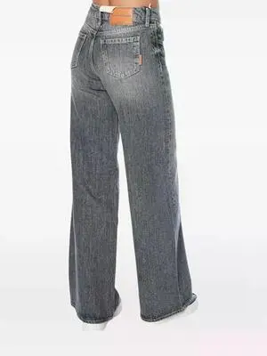 Armani Exchange Five-pocket Wide-leg Jeans