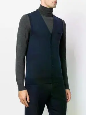 PAOLO PECORA Sleeveless Cardigan