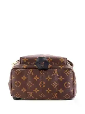 LOUIS VUITTON Palm Springs Monogram Canvas Pm Backpack - Brown