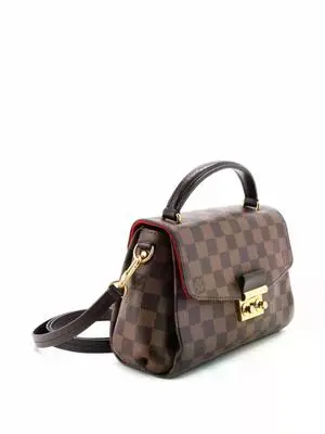LOUIS VUITTON Croisette Handbag Damier Crossbody Bag