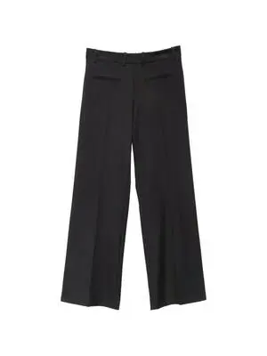 RAME Straight Trousers - Black