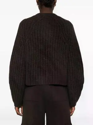 FTC Chunky-knit Button-up Cardigan
