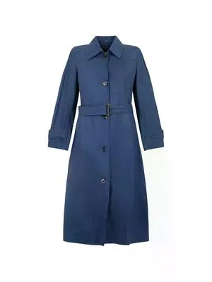 MOORER Desiree-p Belted Button-up Trench Coat