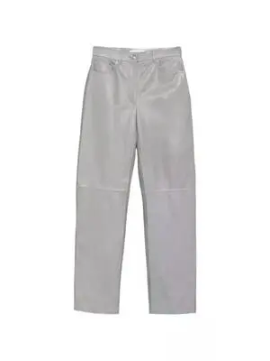Sportmax Paneled Leather Trousers