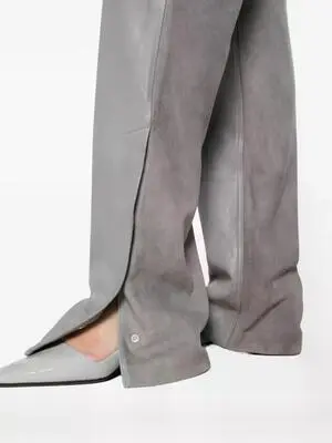 Sportmax Paneled Leather Trousers