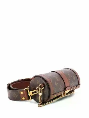 LOUIS VUITTON Papillon Trunk Bag Monogram Canvas Shoulder Bag - Brown