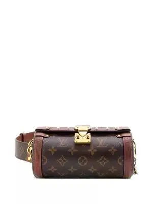 LOUIS VUITTON Papillon Trunk Bag Monogram Canvas Shoulder Bag - Brown
