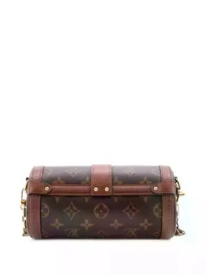 LOUIS VUITTON Papillon Trunk Bag Monogram Canvas Shoulder Bag - Brown