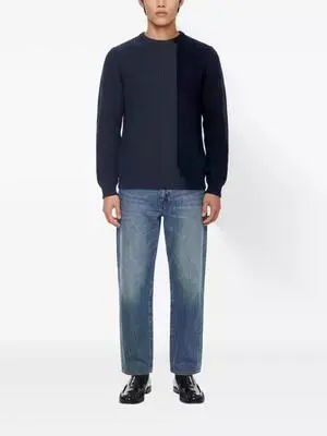 MANIFATTURE DEL NORD Ribbed-knit Sweater
