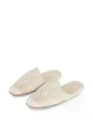 Roberto Cavalli Royal Slippers - Neutrals