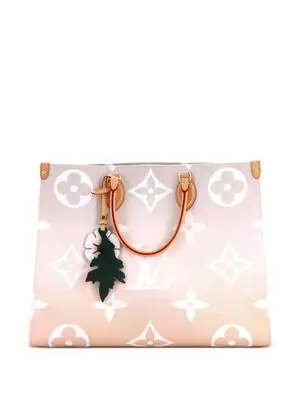 LOUIS VUITTON Onthego By The Pool Monogram Giant Gm Tote Bag Neutrals