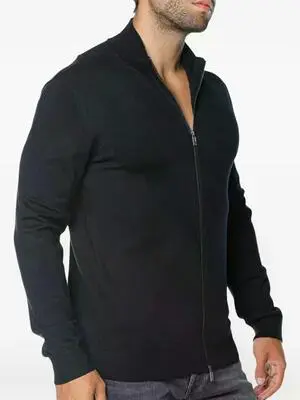 Armani Exchange Zip-up Cardigan