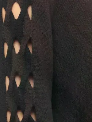 D.exterior Roll-neck Sweater