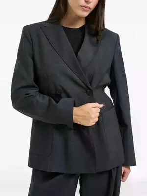 Max Mara Double-breasted Peak-lapels Blazer