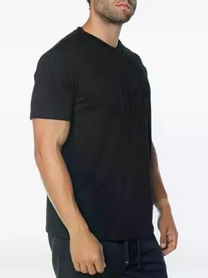 Armani Exchange Logo-embossed Cotton T-shirt