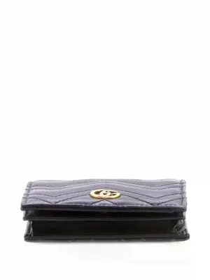 Gucci Gg Marmont Bifold Wallet Matelasse Leather Small Wallets