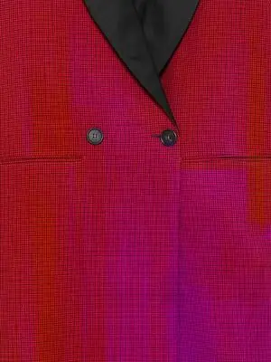 N°21 Check Double-breasted Coat