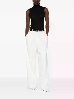 AROVESCIO Ribbed-knit Sleeveless Top