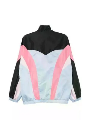 N°21 Colour-block Zip-up Jacket - Blue