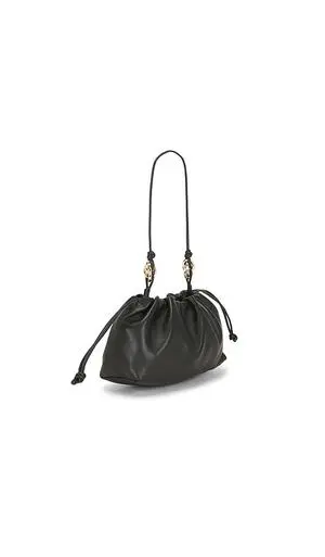 LOEFFLER RANDALL Nappa With Gold Hardware Shoulder Bag