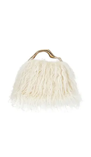 Cult Gaia Solene Mini Top Handle In Cream