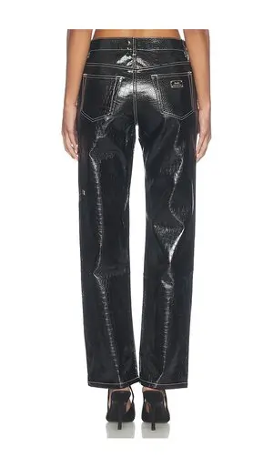 Ksubi Pinup Croc Patent Pant