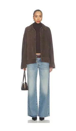 Velvet By Graham & Spencer Helms Turtleneck Top In Brown