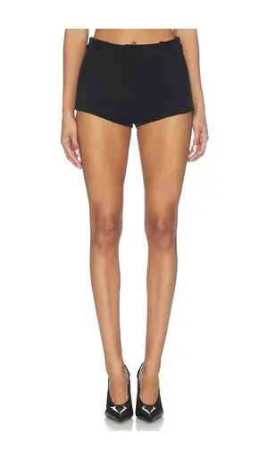 SUSANNA CHOW Naomi Suede Shorts