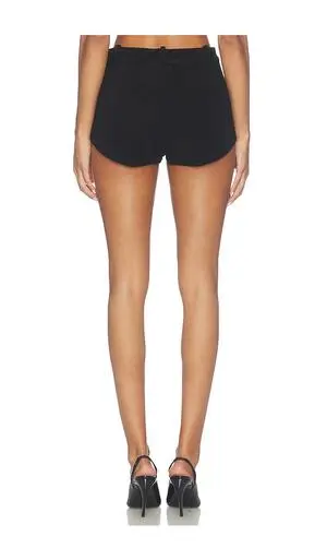 SUSANNA CHOW Naomi Suede Shorts