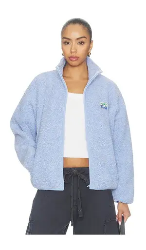 American Vintage Hoktown Jacket In Baby Blue - Givre Chine