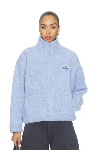 American Vintage Hoktown Jacket In Baby Blue