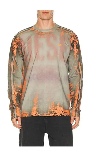 DIESEL® T Filmy Long Sleeve T-shirt - Multi