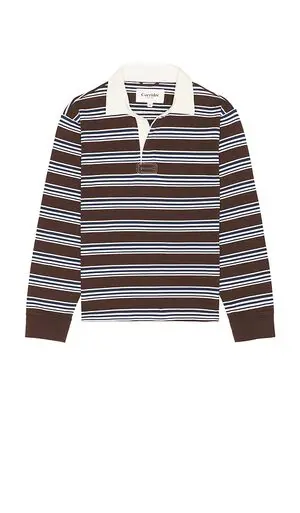 CORRIDOR Mini Stripe Long Sleeve Rugby
