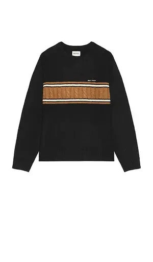 RHYTHM Mohair Stripe Knit Sweater