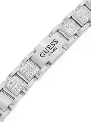 Guess Steel Logo Chain Bracelet