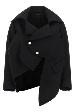 Comme Des Garçons Micro Ribbed Blazer