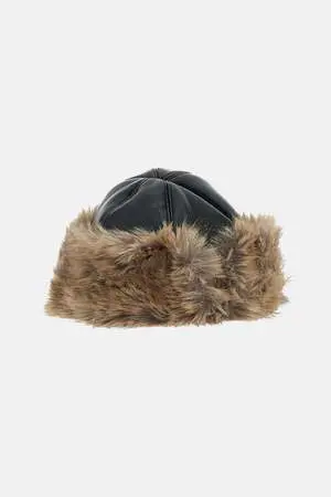 STAND STUDIO Cappello In Eco Pelliccia Sable