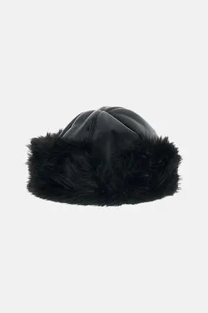 STAND STUDIO Cappello In Eco Pelliccia Sable
