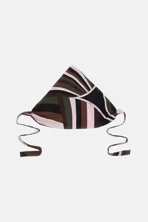 Emilio Pucci Bandana Per Capelli In Seta - Multicolore