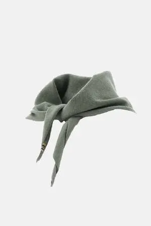 Extreme Cashmere N.35 Bandana Sciarpa A Triangolo - Verde