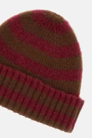 Howlin' Berretto In Lana A Coste - Multicolor