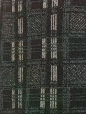 D.exterior Check-pattern Midi Skirt
