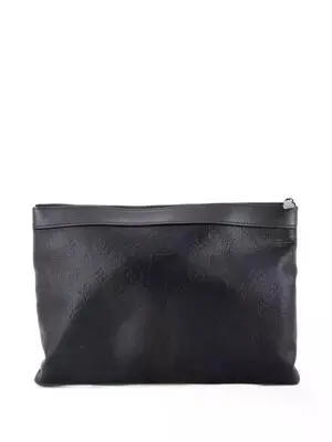 LOUIS VUITTON Discovery Pochette Monogram Shadow Leather Gm Pouch