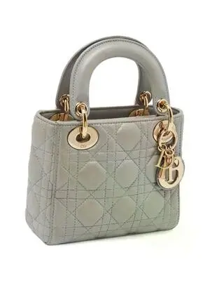 Dior 2015 Mini Lady Cannage Tote Bag