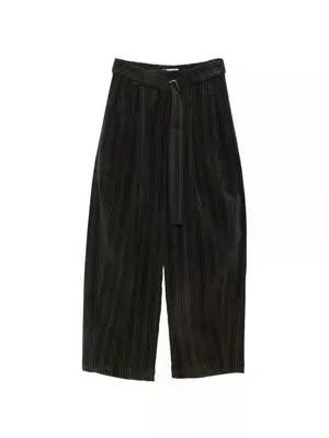 LA PISCINE Belted Corduroy Trousers