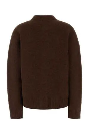 AMI Paris Stretch Alpaca Blend Cardigan